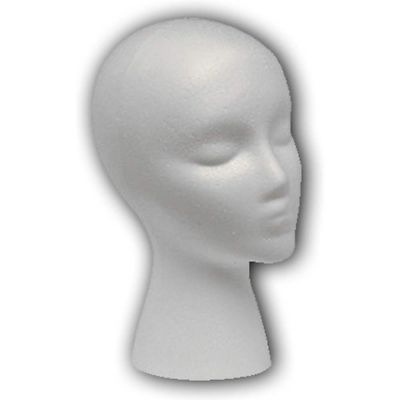 Partial-Body & Mannequin Parts - Styrofoam Childs Head
