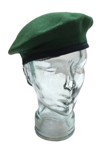 Vert Béret Army Goldings GB Motif Laine / Soyeux Doublure & Petersham ...