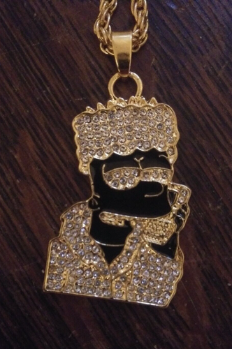 Bart Simpson on Phone Chain Pendant Necklace | eBay