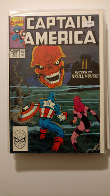 CAPTAIN AMERICA 370 RETURN TO SKULL HOUSE! MARVEL HIGH GRADE COMIC BOOK ...