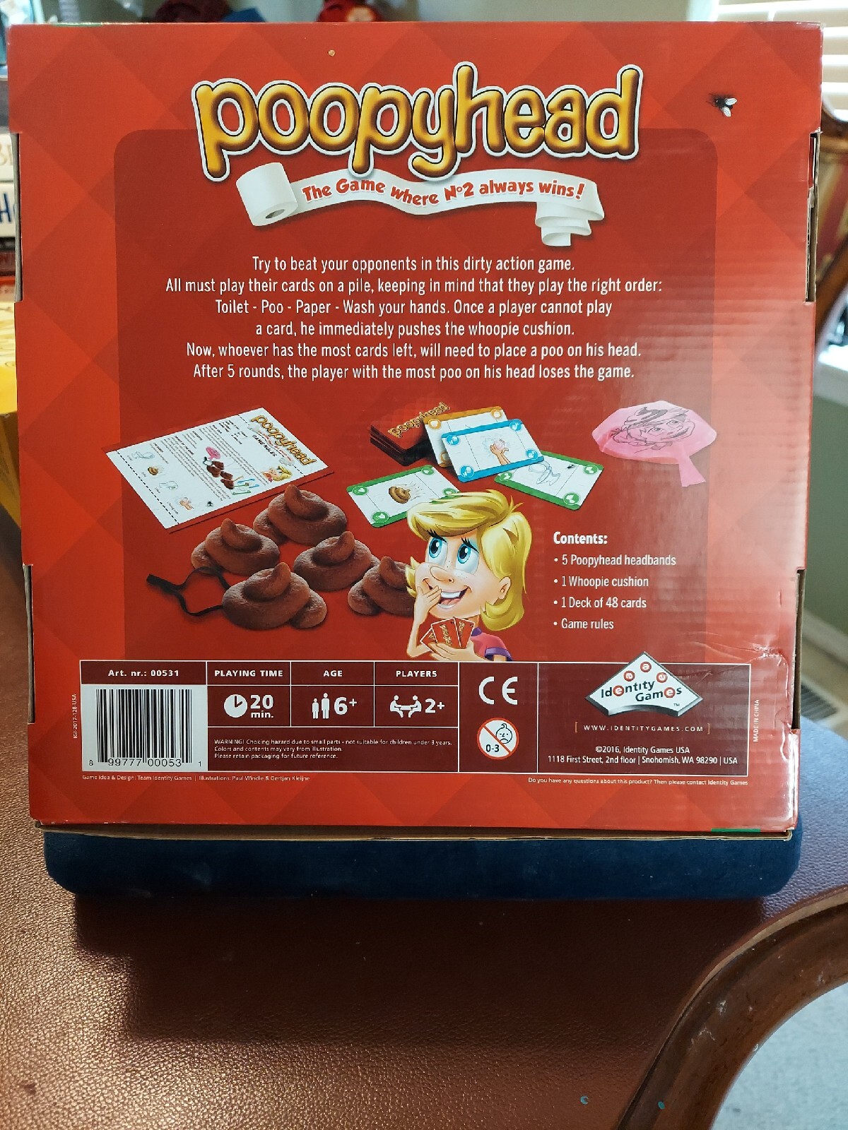 Poopyhead - The Game Where Number 2 Always Wins! - Fun Family Game | eBay