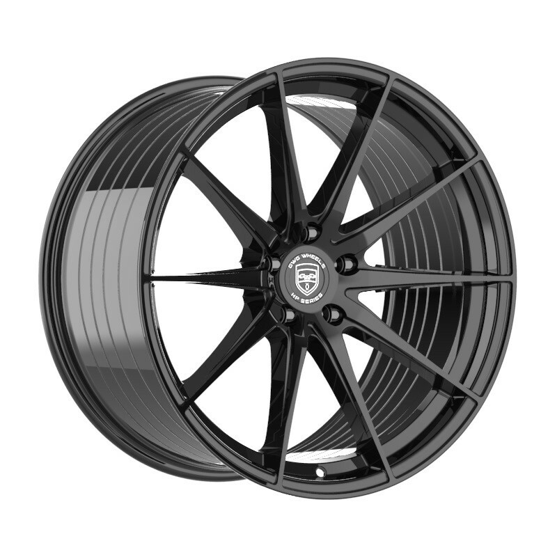 4 HP4 22 inch STAGGERED Gloss Black Rims fits CADILLAC CT6 3.6L 2017 ...