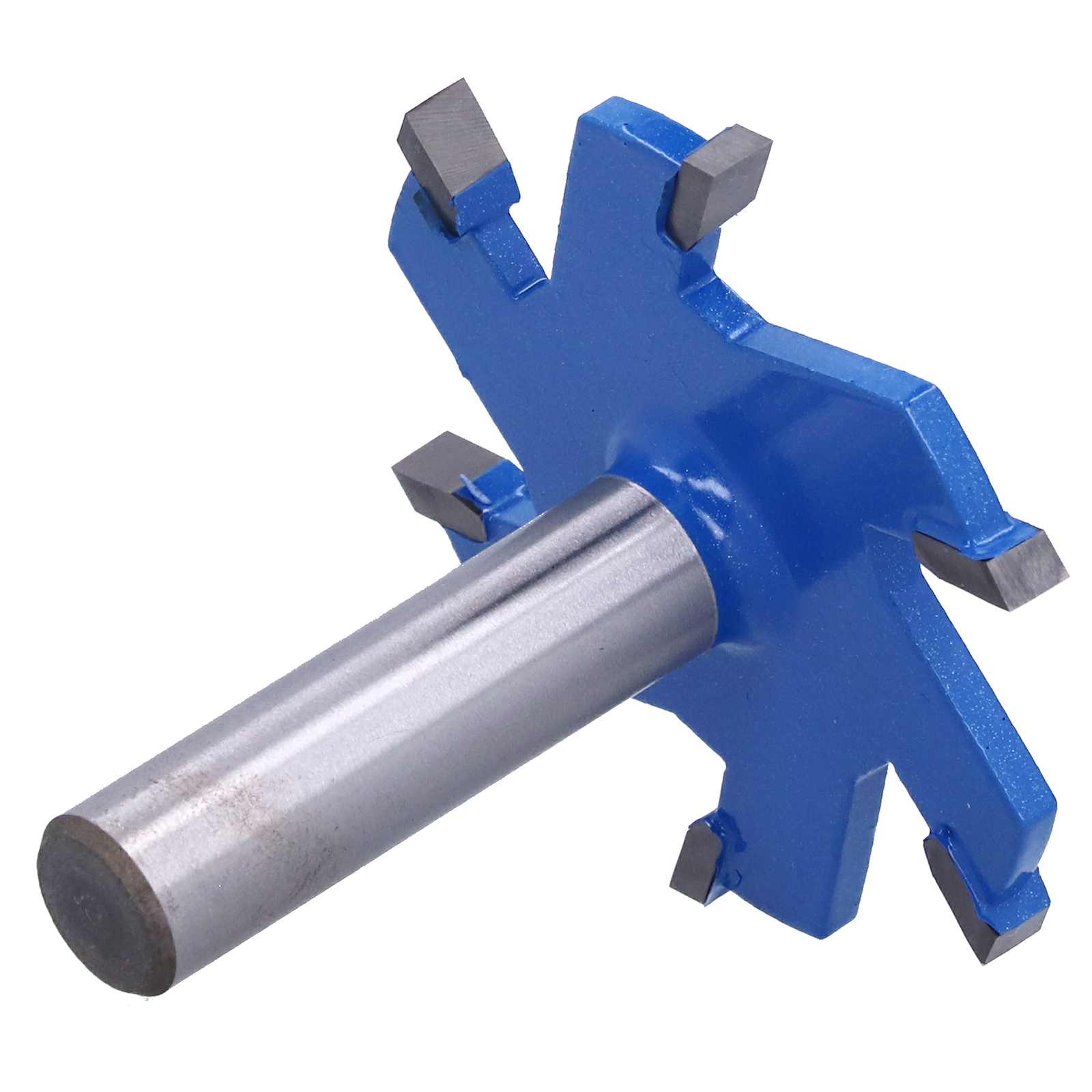 6 Flute Router Bit T Slot Slotting Cutter Alloy Carbon Steel Extended 1 ...