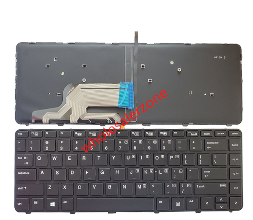 NEW HP Probook US Backlit keyboard 822338-001 826368-001 840800-001 ...