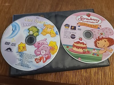 Care Bears Dreamland And Strawberry Shortcake Cooking Up Fun DVDs No ...
