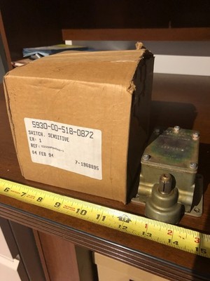 MIL-SPEC SNAP-LOCK SWITCH SENSITIVE NSN 5930-00-518-0872 NATIONAL ACME ...