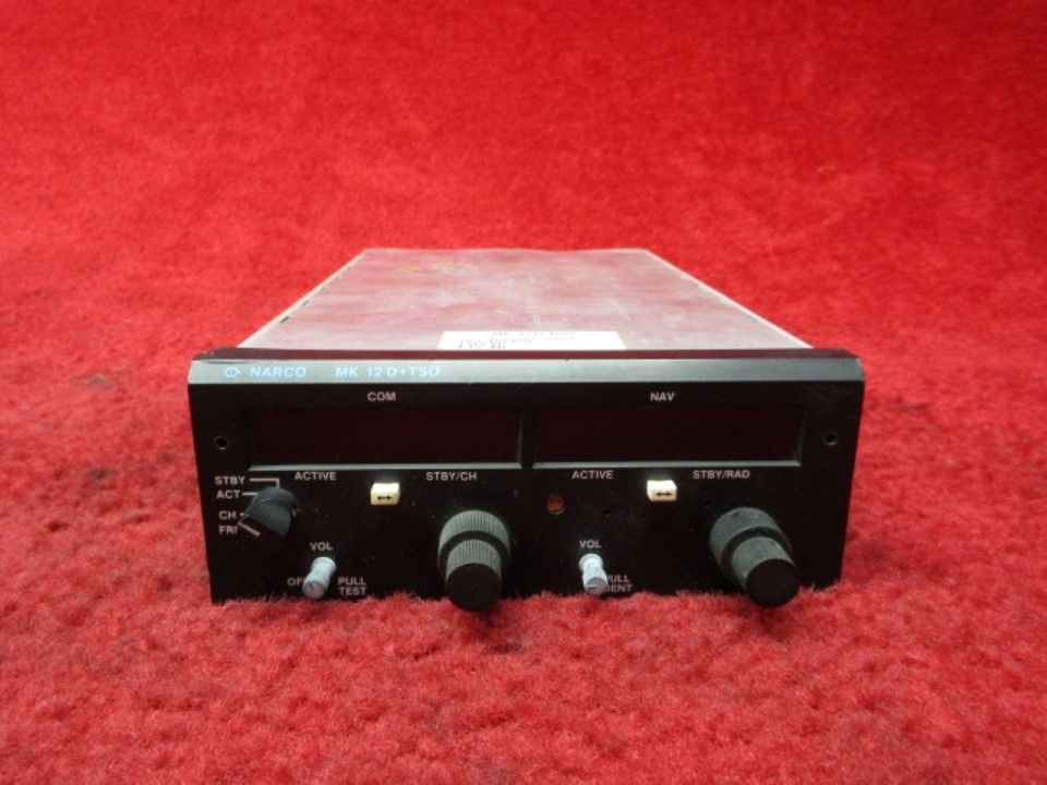 Narco MK-12D+TSO NAV/COMM 14V | eBay