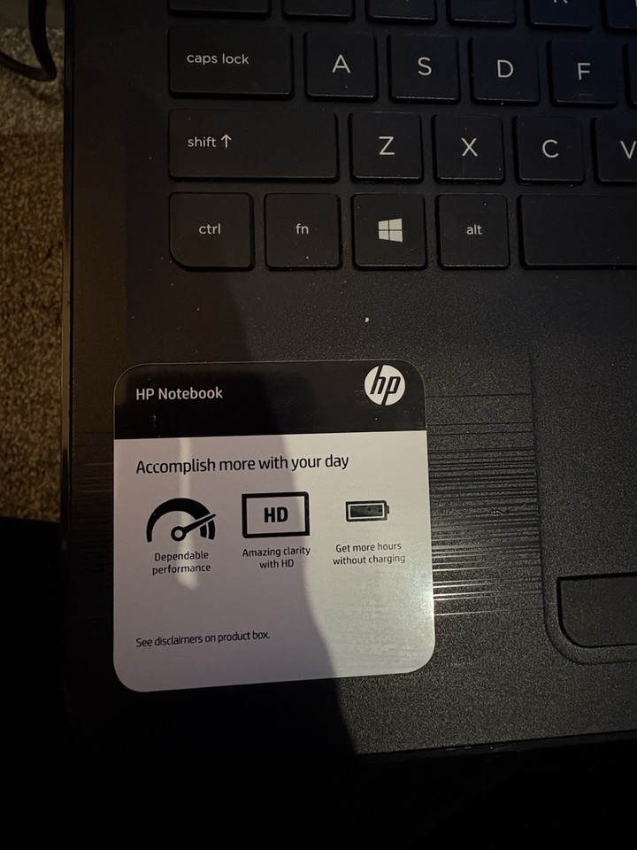 HP Notebook Laptop – Windows 10 Pro – Needs New Battery | eBay UK