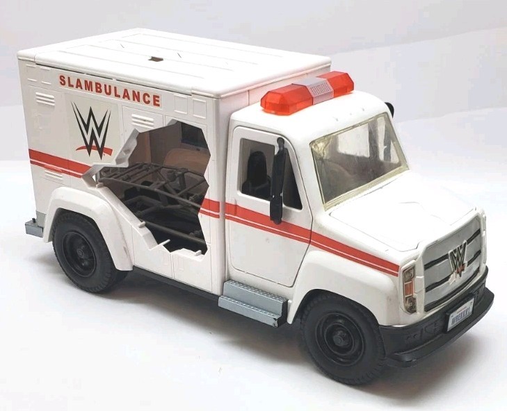 WWE Slambulance Wrekkin Breakaway Ambulance See Description | eBay