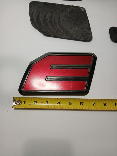USED FACTORY "SKEETER" Boat Emblems Raised Emblem OEM Red Black Large ...