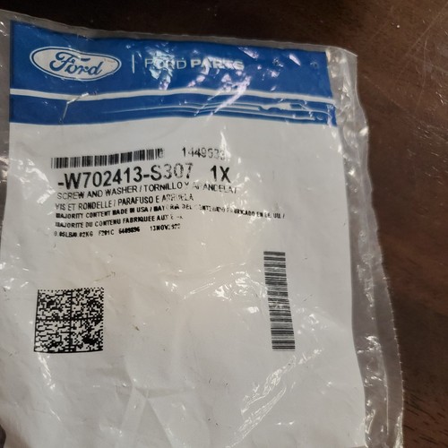 Fender Liner Screw - Ford (-W702413-S307) | eBay