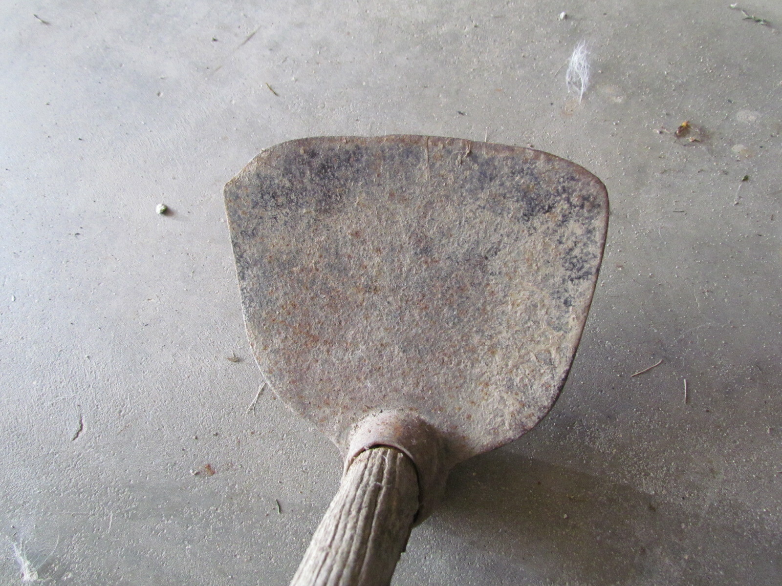 ANTIQUE Vintage PRIMITIVE Rustic Garden Hoe Head W/Handle Farm ...