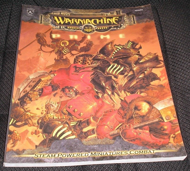 Lot of 2 Privateer Press RAVEN RPG Books WARMACHINE PRIME & WARMACHINE ...