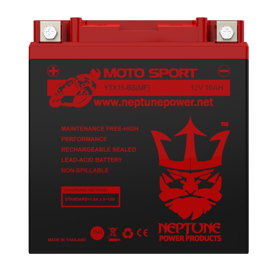 YTX16-BS ATV Battery for Suzuki 500cc LT-A500F Vinson 4WD 2002-2003 | eBay