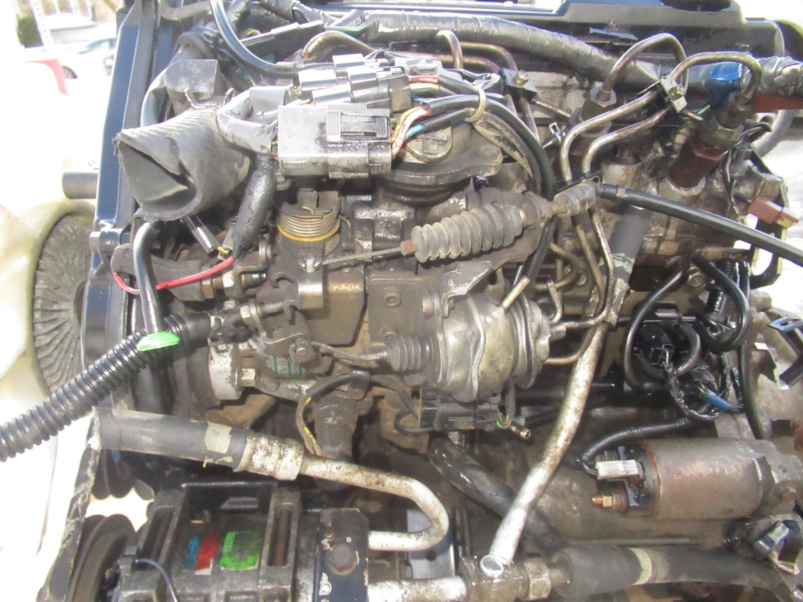 JDM MAZDA BONGO BRAWNY RF TURBO DIESEL MOTOR AWD MANUAL TRANSMISSION | eBay