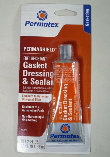 Permatex 85420 Permashield Fuel Resistant Gasket Dressing & Sealant 2oz ...