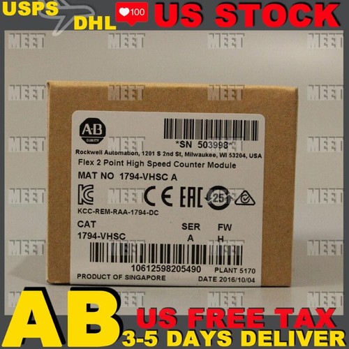 1 PCS New Sealed AB 1794-VHSC Flex I/O Very High Speed Counter Mod In ...