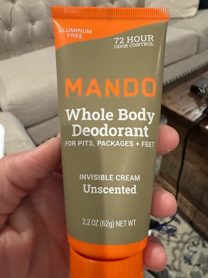 3 pk Bundle Mando Whole Body Cream Deodorant full size | eBay