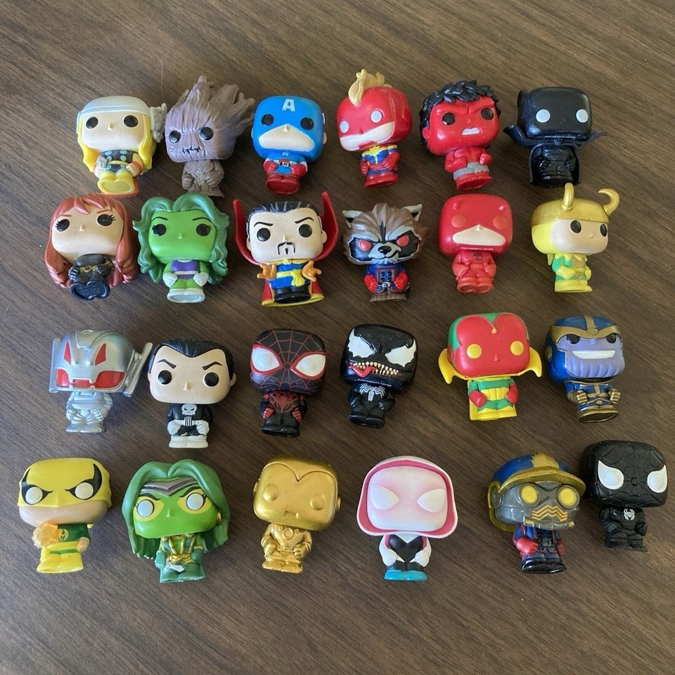 Lot of 24 Funko Pocket Pop Marvel Advent Calendar Figures | eBay