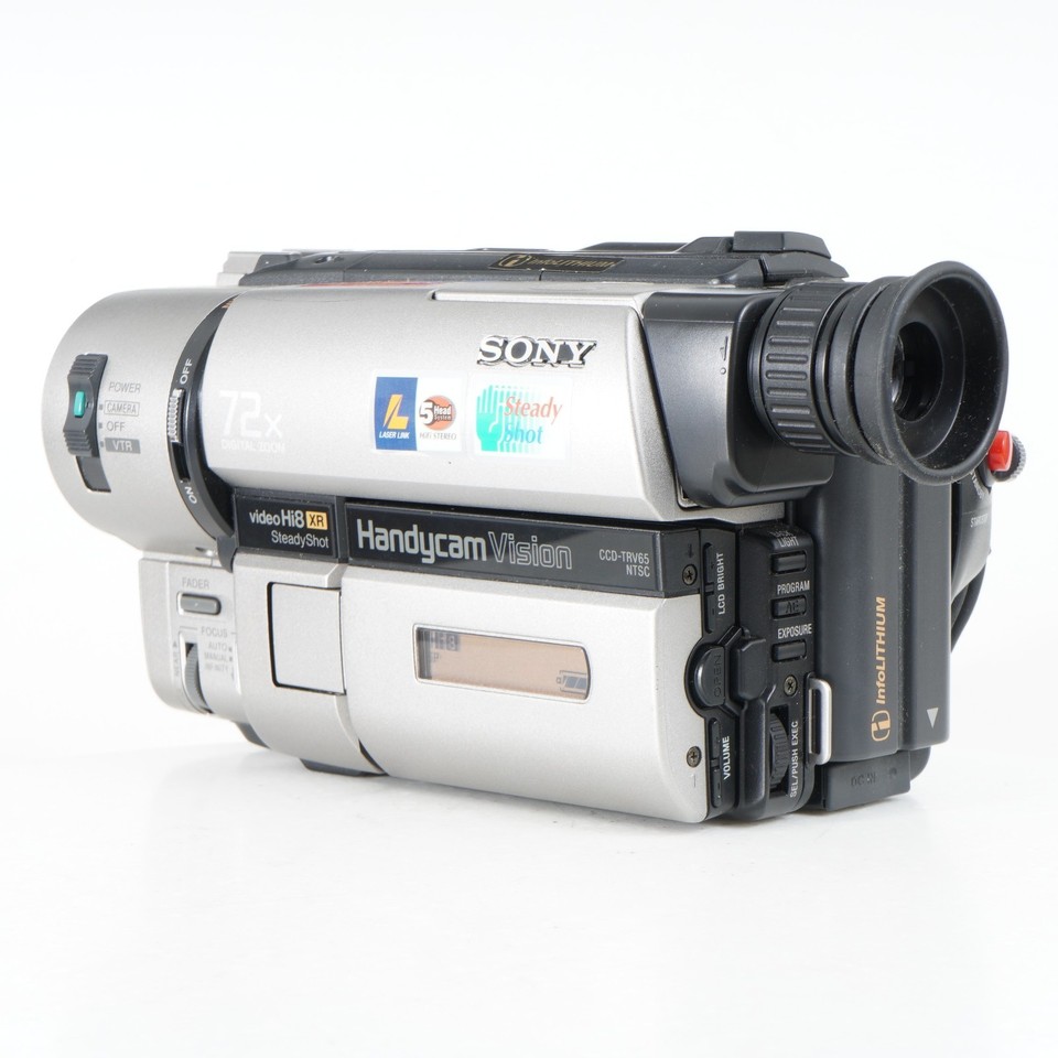 :[EX+++] Sony Handycam CCD-TRV65 Hi8 Nightshot Camcorder - Tested ...
