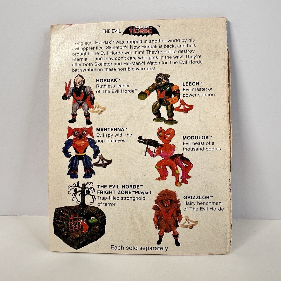 He-Man Mini Comic - Hordak The Ruthless Leader's Revenge - MOTU Vintage ...