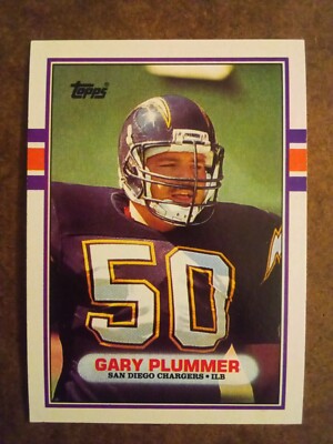 Gary Plummer 305 Topps 1989 NFL Football Card | eBay