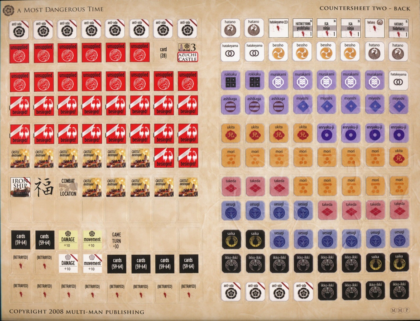 A Most Dangerous Time MMP Multi-Man Wargame Box New in Shrink | eBay