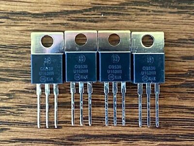 MUR1620CTR ONSemi 4 pc new Rectifier Diodes U1620R sub 1S1850R DS-132-B ...