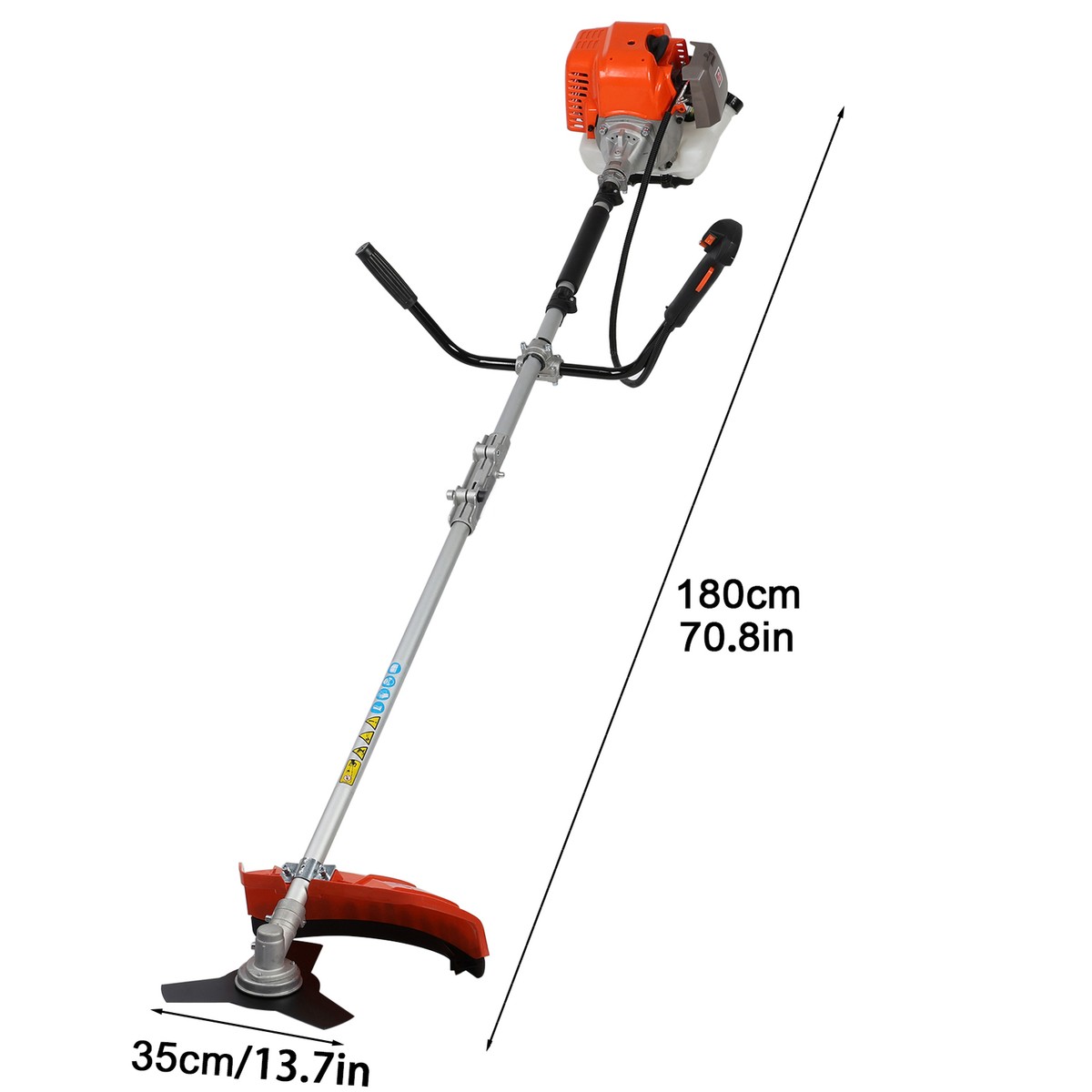 5 In 1 Gas String Trimmer 5-in-1 Gas String Trimmer & Brush Cutter ...