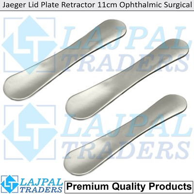 OR Grade Jaeger Lid Plate Retractor 11cm Ophthalmic Surgical ...