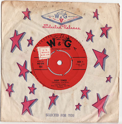 CATHY CARR - IVORY TOWER Very rare 1956 Aussie POP Single Release! | eBay