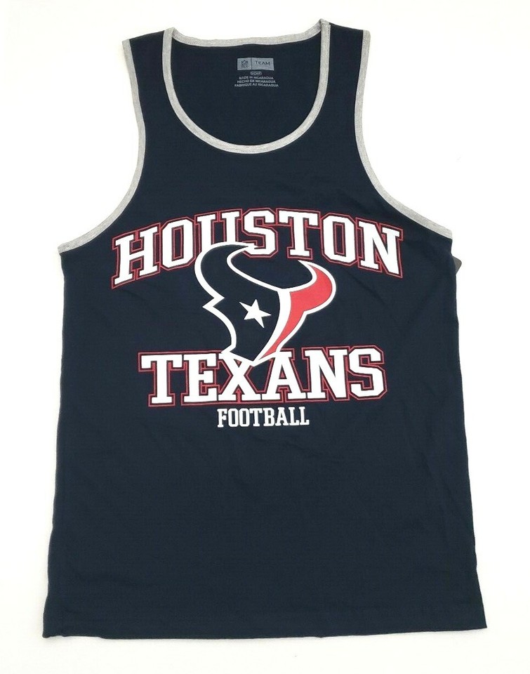 Houston Texans NFL Men's Pro Line Team Apparel Tank Top Blue / Red Size ...