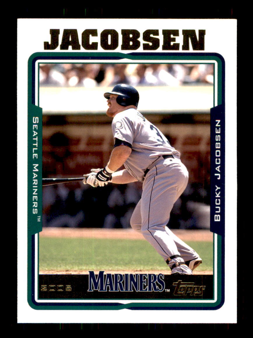 2005 Baseball Topps Bucky Jacobsen Seattle Mariners #394 | eBay