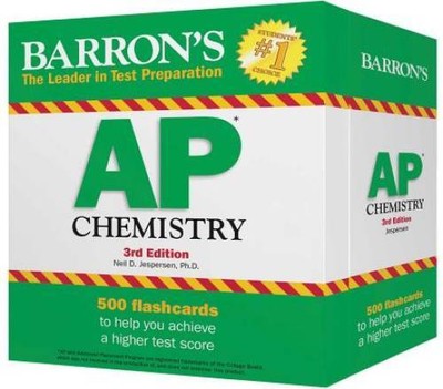 Barron's AP Chemistry Flash Cards - Cards By Jespersen Ph.D., Neil D ...