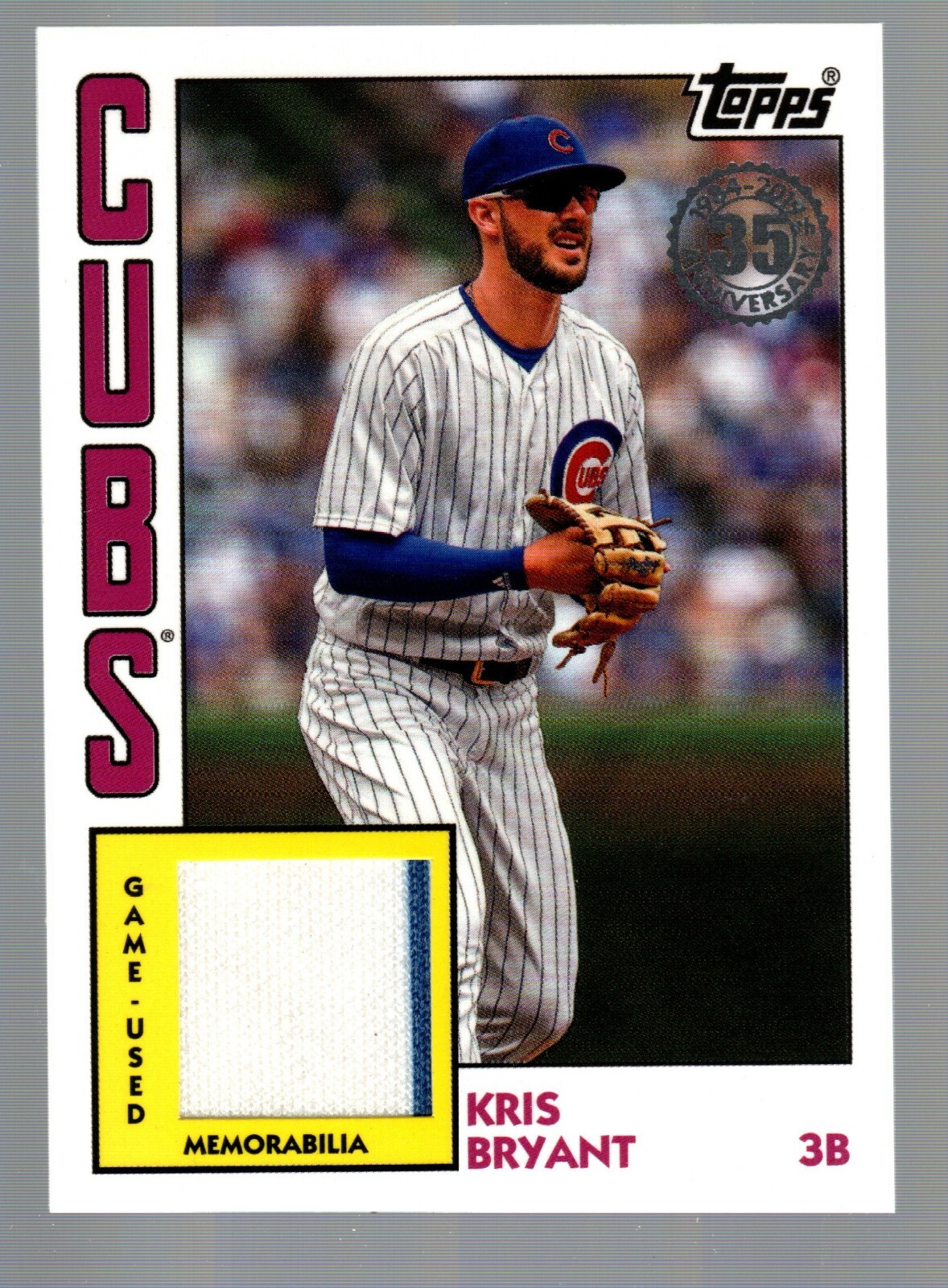 2019 Topps '84 Topps Relics #84RKB Kris Bryant | eBay
