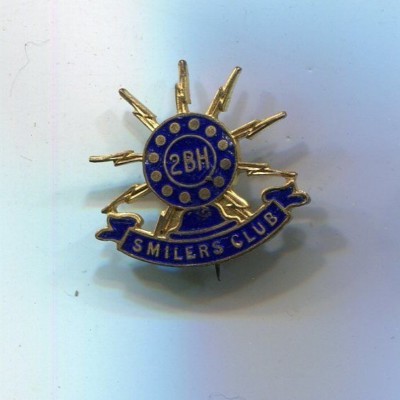 2BH Smilers Club enamel badge | eBay