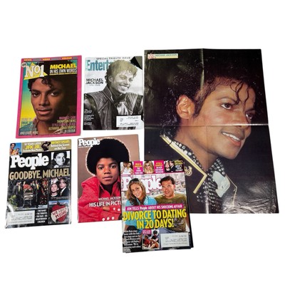 michael jackson death magazine lot no1 poster people Tribute ...