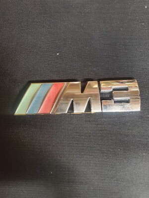 BMW M3 Boot / Trunk Badge For E46 M3 - 51147893655 | eBay