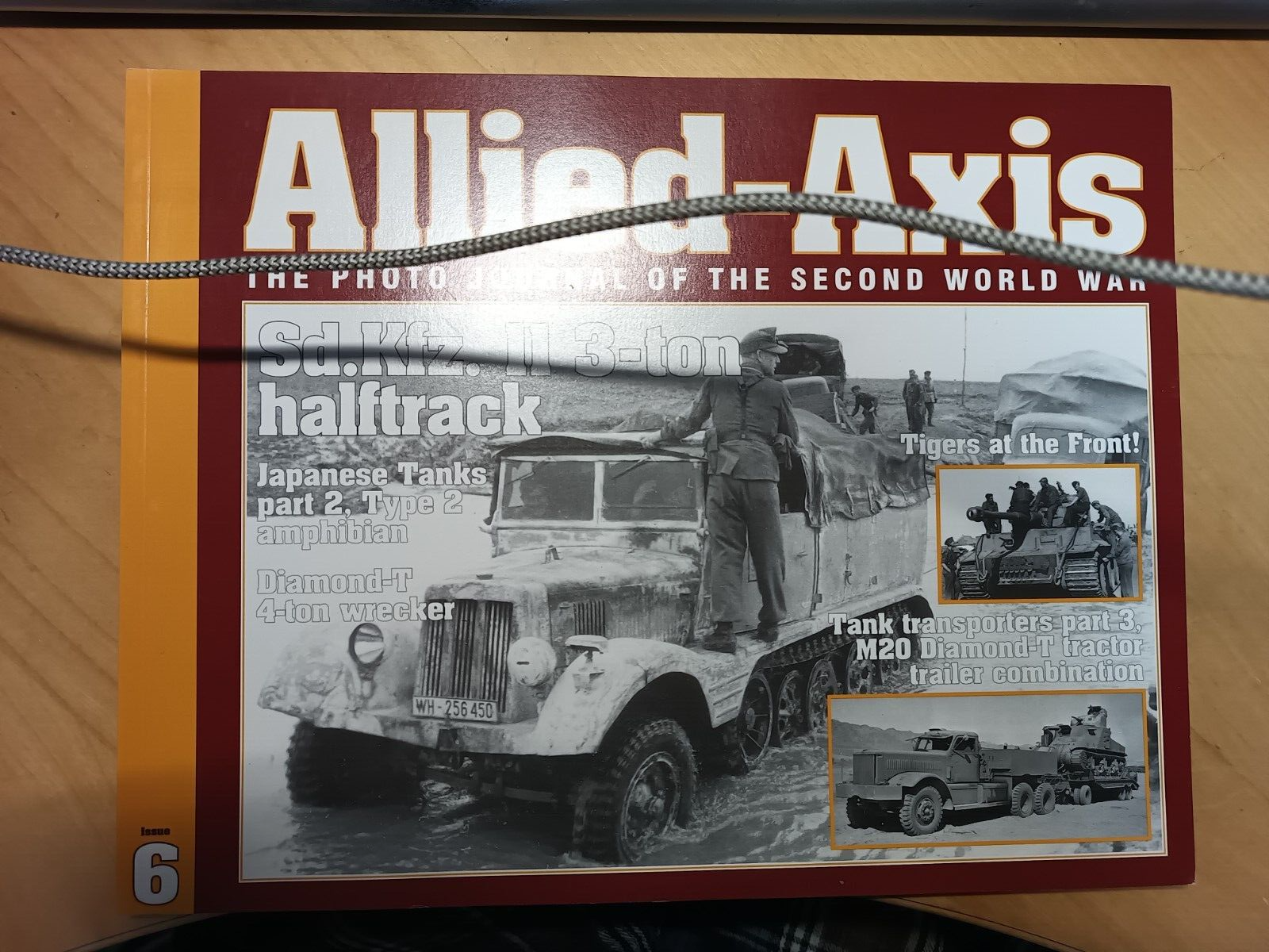WW2 German Allied Axis Sd Kfz 3 Ton Halftrack Japanese tanks Issue 6 | eBay