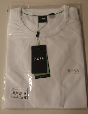 Hugo Boss Green Label Designer Shoulder Logo Stretch Tee T-shirt Tee-7 ...