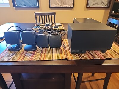 Vintage Altec Lansing ACS54 Computer Surround Sound, 4 Speakers ...