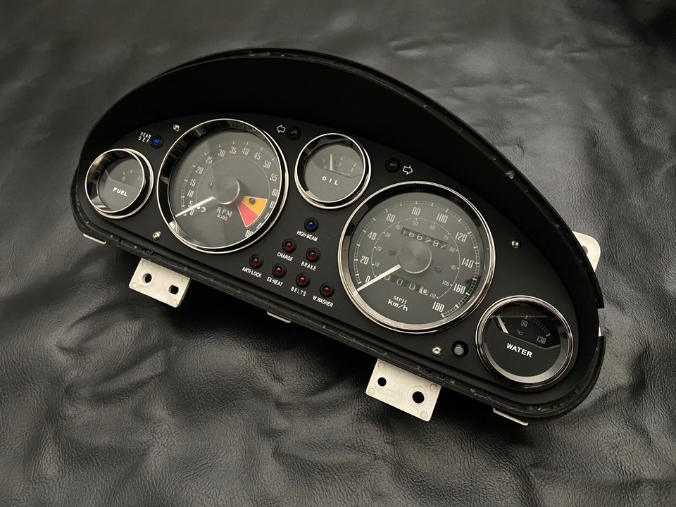 RS Products Japan Vintage Gauge Cluster for 90-97 Miata | eBay