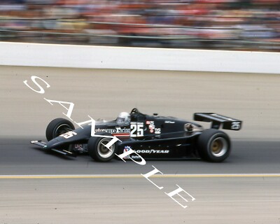 DANNY ONGAIS 1984 #25 INTERSCOPE RACING INDY 500 CAR RACING 8X10 GLOSSY ...