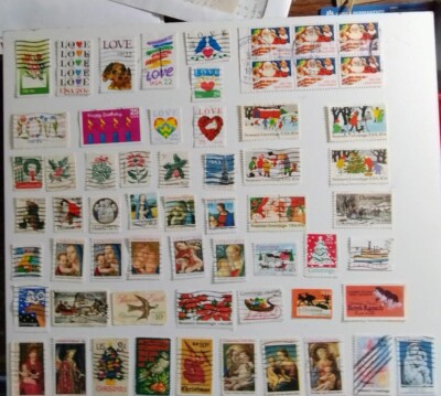 USA.Special Event Stamps. Used. Christmas,Love, etc sal's stamp store ...