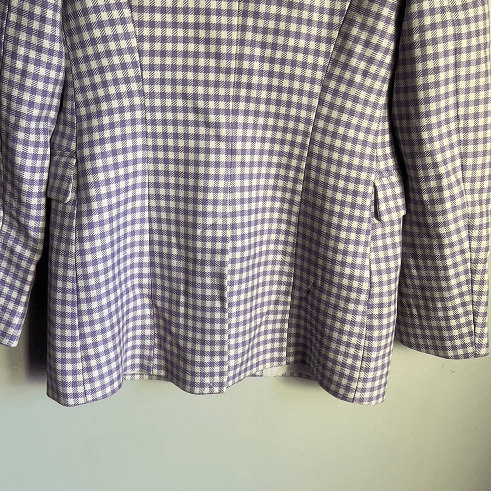 NEW & Other Stories Tailored Gingham Blazer | eBay