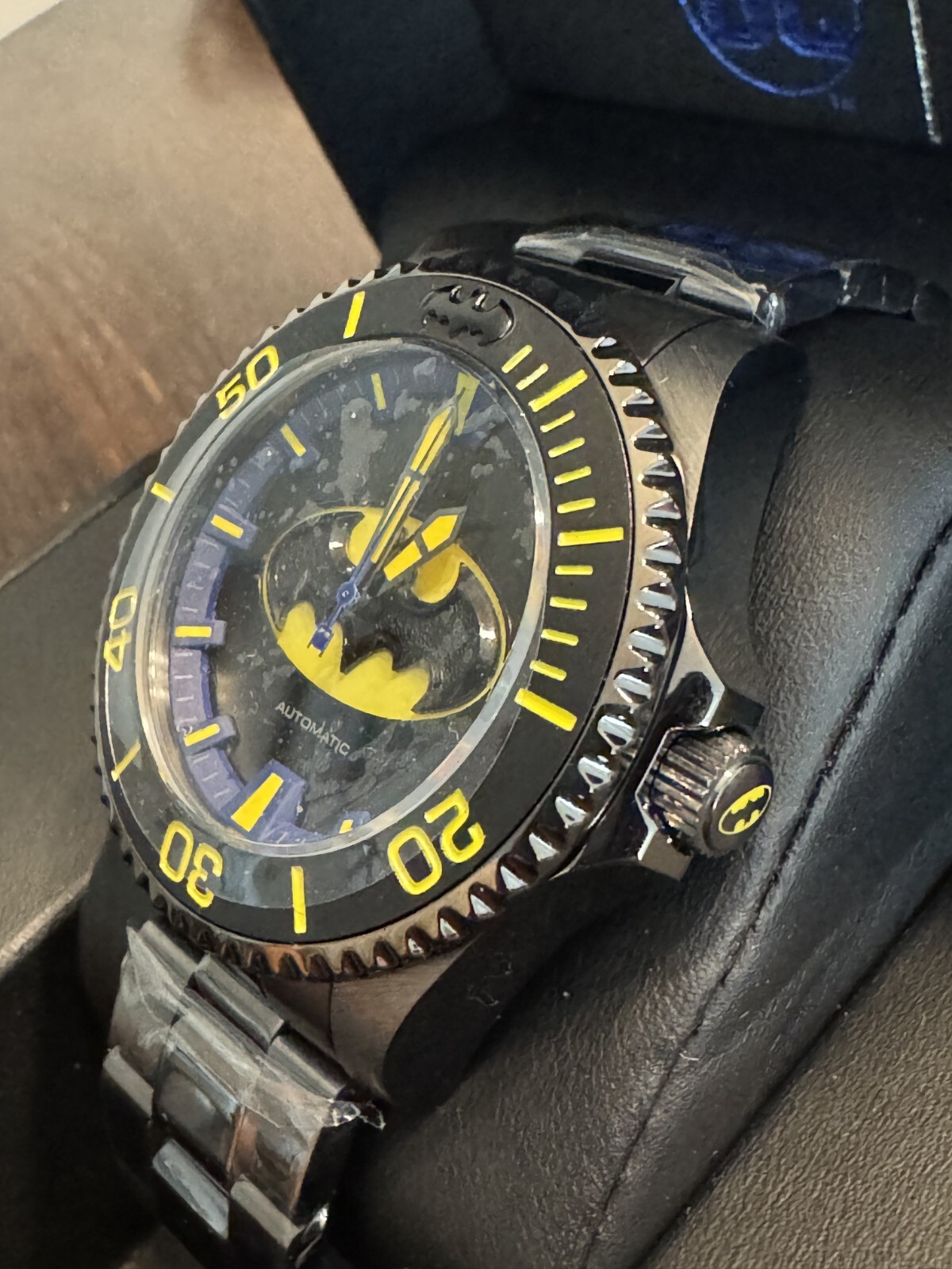 Invicta 26901 DC Comics Batman Stainless Steel Automatic Men's Watch ...
