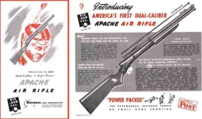 National Cart New 1947 Apache Air Rifle Catalog | eBay