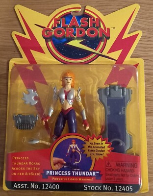 Princess Thunder 1996 MOC Flash Gordon Playmates Figure ref T0121 | eBay