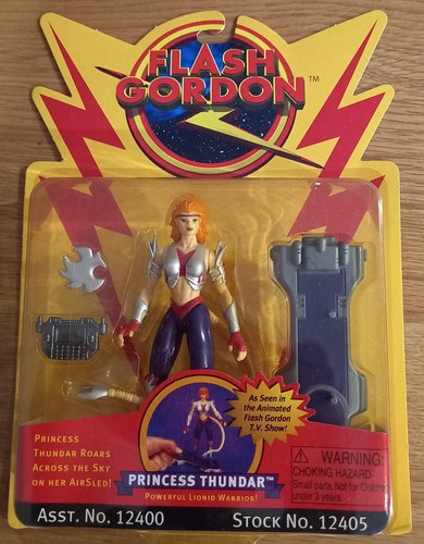 Princess Thunder 1996 MOC Flash Gordon Playmates Figure ref T46 | eBay