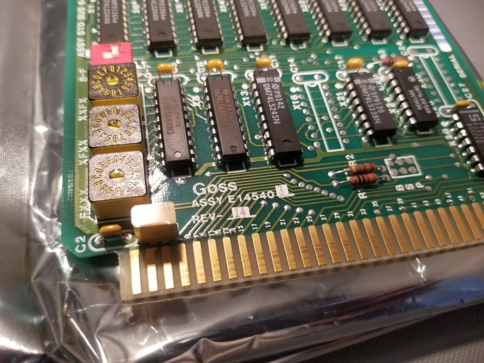 Goss, Rockwell ASSY STD BUS 64 CHANNEL I/O OR INPUT BD, E14540-3, REV ...